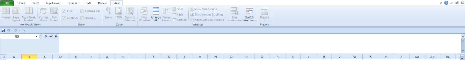 Microsoft Excel Quick Tip Expand The Formula Bar