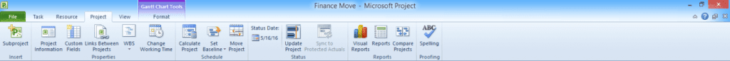 Send Microsoft Project Data To Excel Using Visual Reports