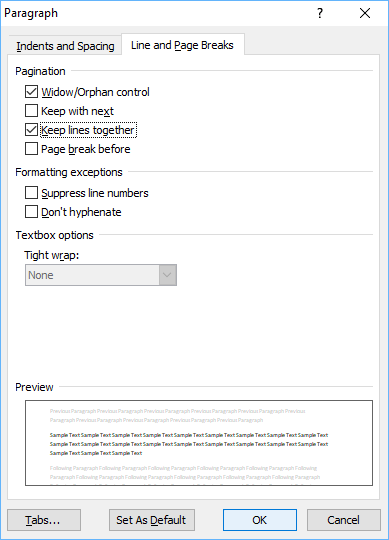 How To Add Or Remove Page Breaks In Microsoft Word Avantix Learning