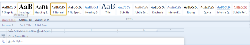 Copy Styles Between Microsoft Word Documents using Style Sets