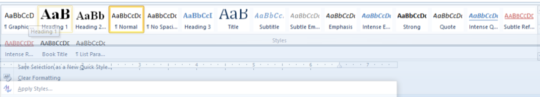 Copy Styles Between Microsoft Word Documents using Style Sets