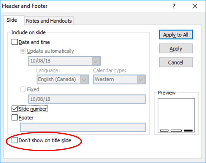 Troubleshoot Slide Numbers In PowerPoint Decks
