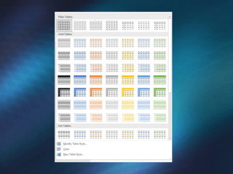 How to Format Microsoft Word Tables Using Table Styles (Ultimate Guide)