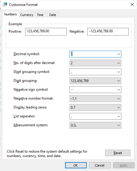 How To Change Commas To Decimal Points And Vice Versa In Excel 5 Ways 