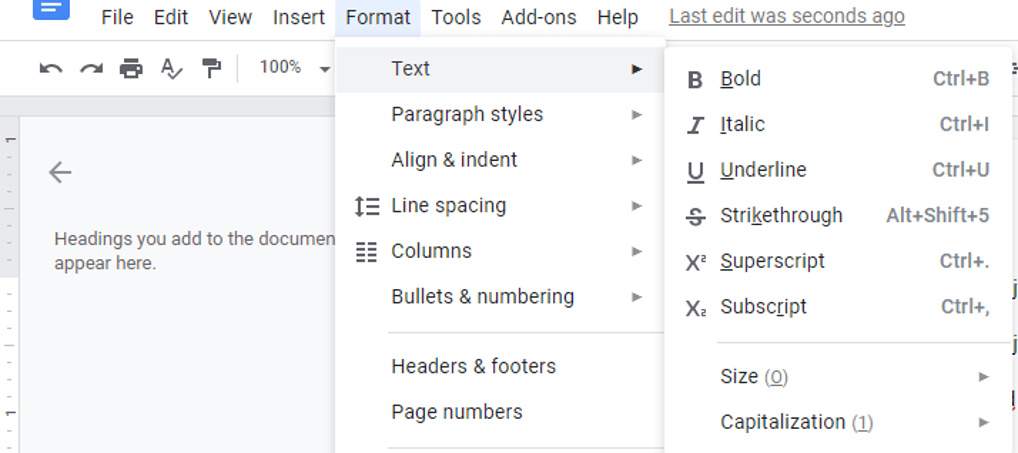 How To Strikethrough Or Cross Out Text In Google Docs with Shortcuts 