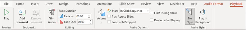 How to Add Audio in PowerPoint