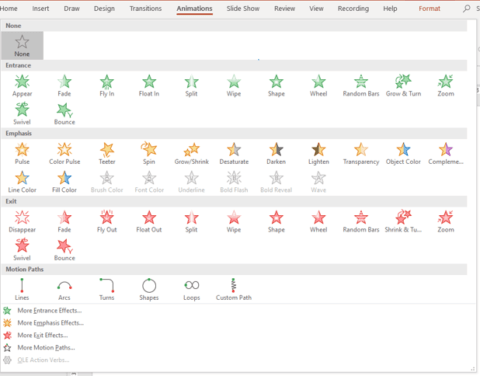 How to Move an Object Across a PowerPoint Slide During a Slide Show