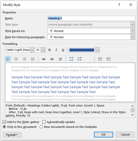 How to Create Headings in Word Using Heading Styles