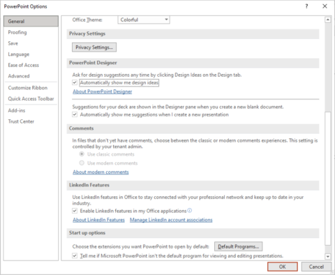 How to Stop Design Ideas in PowerPoint (Disable PowerPoint Designer)
