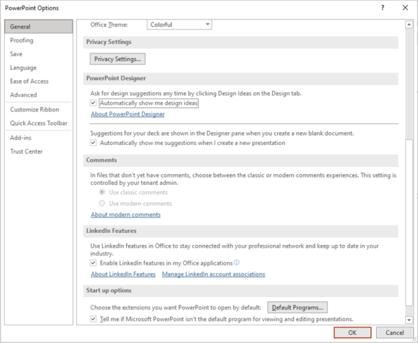 How to Stop Design Ideas in PowerPoint (Disable PowerPoint Designer)