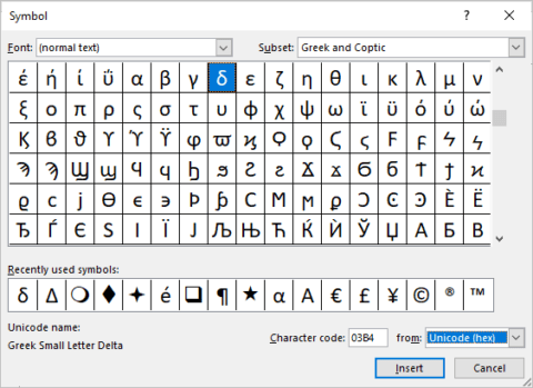 How to Insert or Type Greek Letters or Symbols in PowerPoint (5 Ways)