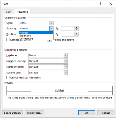 How to Use Kerning in Microsoft Word to Adjust Letter Spacing