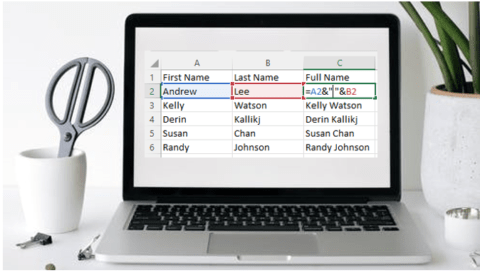 How to Combine Cells in Excel Using Concatenate (3 Ways)