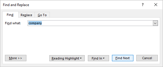 Word Shortcuts For Find And Replace Go To And Find 6 Shortcuts 