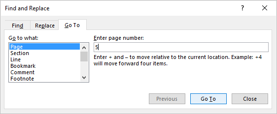 Word Shortcuts For Find And Replace Go To And Find 6 Shortcuts 