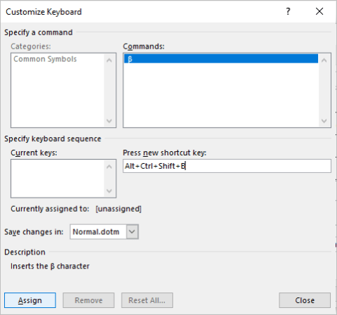 How to Insert or Type the Beta Symbol in Word (β or Β)