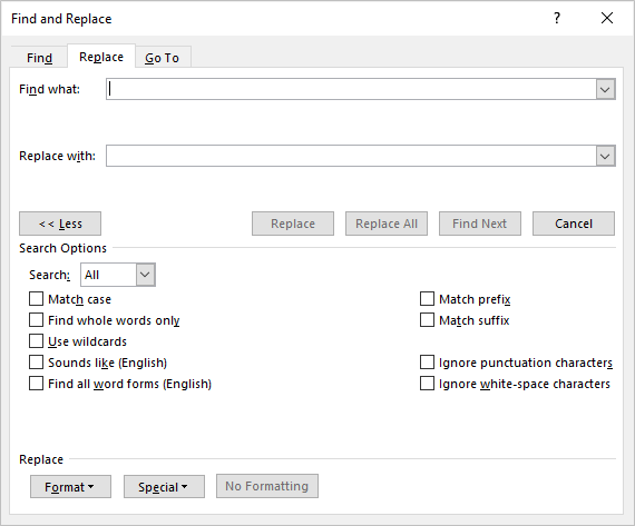 How To Find And Replace Formatting In Word such As Bold Italic And Font 