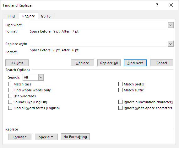 How To Find And Replace Formatting In Word such As Bold Italic And Font 