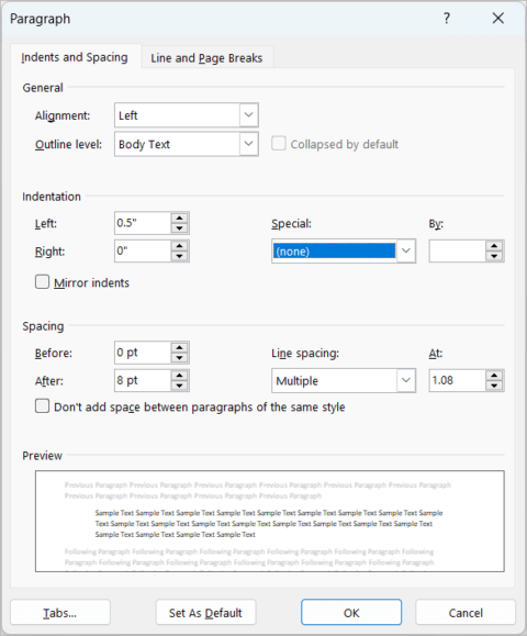 How to Indent the Second Line of a Paragraph in Word (4 Ways)