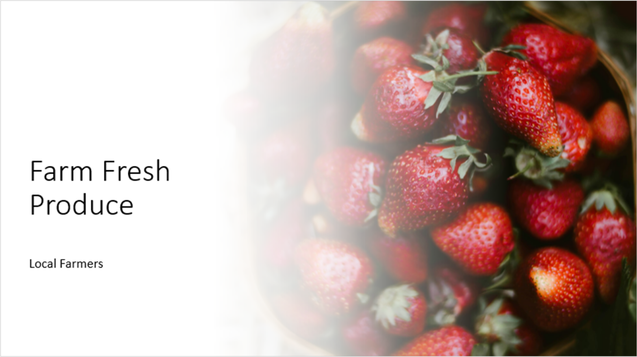 How to Fade a Picture or Part of a Picture in PowerPoint (Using a Gradient)