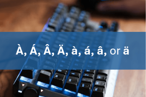 How to Insert or Type A with an Accent Mark in Google Docs (À, Á, Â, Ä ...