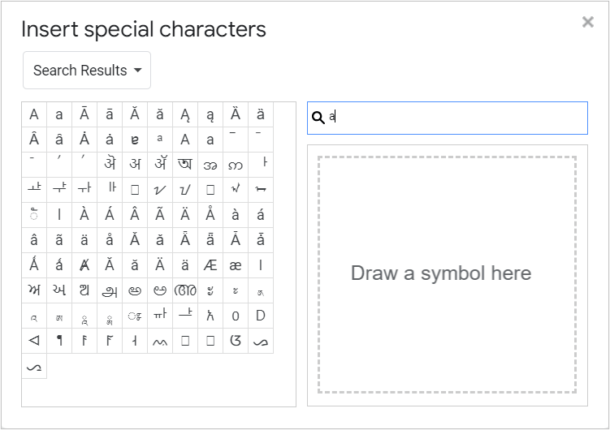 How to Insert or Type A with an Accent Mark in Google Docs (À, Á, Â, Ä ...