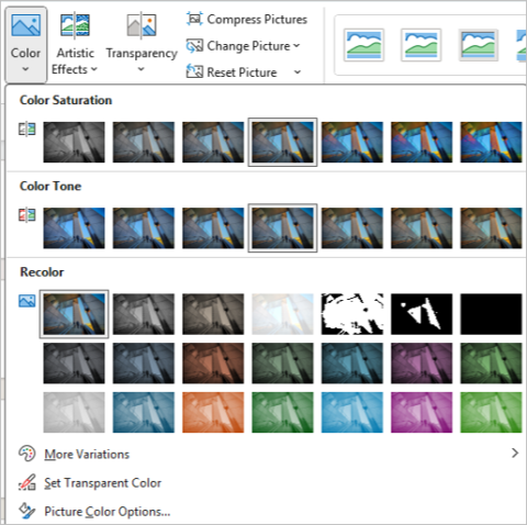 How to Recolor a Picture in PowerPoint