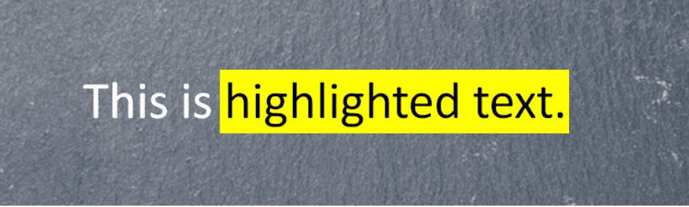 How to Highlight Text in PowerPoint